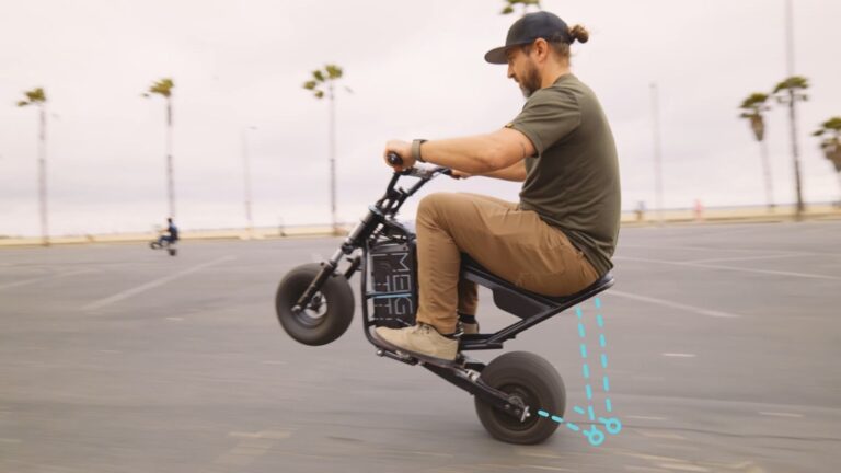 Wheelie Fun Bike – Electric Scooter With A Wheelie Button For Ultimate Fun