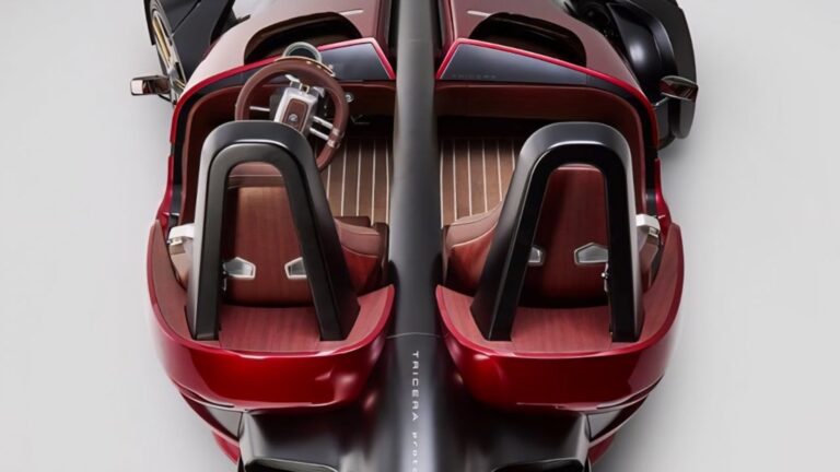 Yamaha Tricera 2025 — Three-Wheeled Electric Concept With Three-Wheel ...