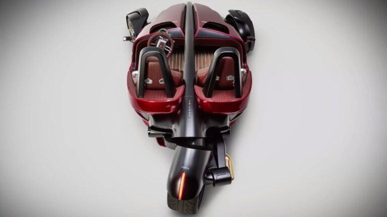 Yamaha Tricera 2025 — Three-Wheeled Electric Concept With Three-Wheel ...