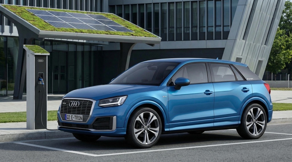 Audi Q2 E-tron: Compact Electric SUV On MEB+ With Fast Charging And New ...