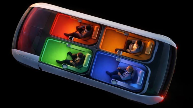 Pliyt EV Taxii: CES 2026 Introvert Robotaxi Concept