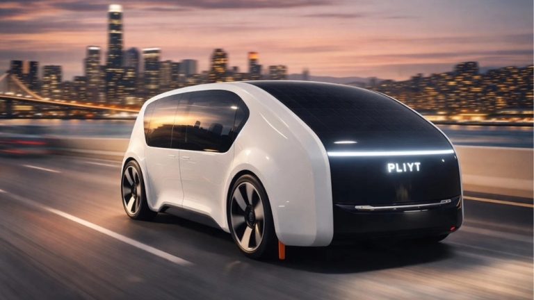 Pliyt EV Taxii: CES 2026 Introvert Robotaxi Concept