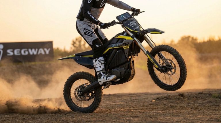 Segway Xaber 300 Electric Dirt Bike: $5,299 With AI Wheelie Control
