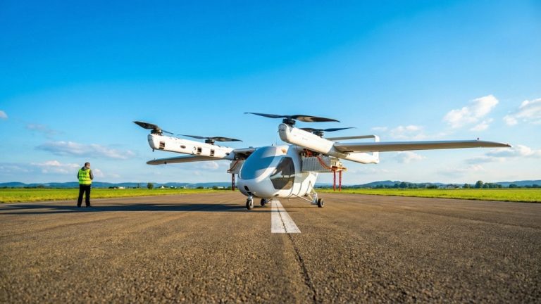 ERC Romeo EVTOL First Flight: Europe's Heaviest Electric Aircraft