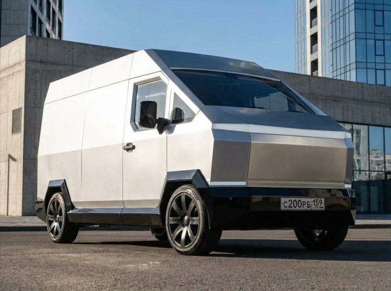 Russo-Balt F200: 200 Hp EV Van With 100-Year Warranty