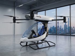 Velocitor X-1 EVTOL: $156K Single-Seat Flyer With 70 Mph Speed