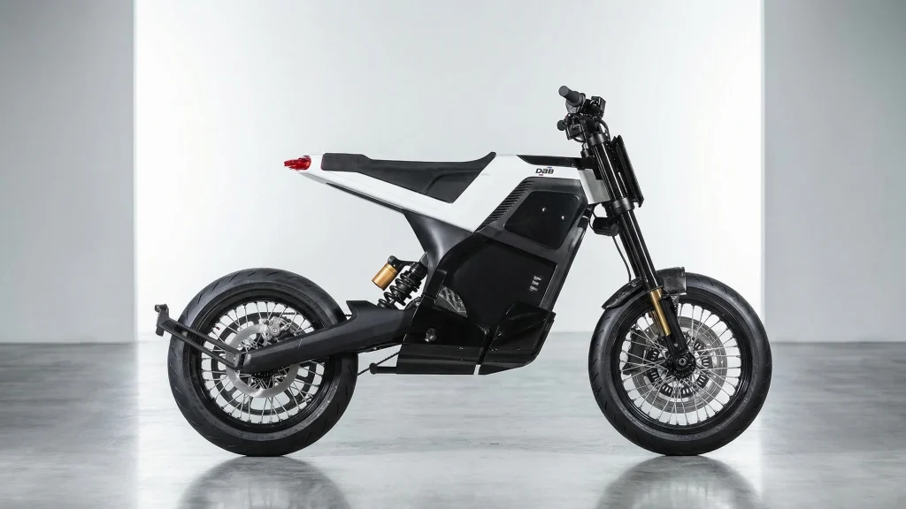 DAB 1 Electric Motorcycle: 31 HP, 145 Kg, €9990 Production Launch