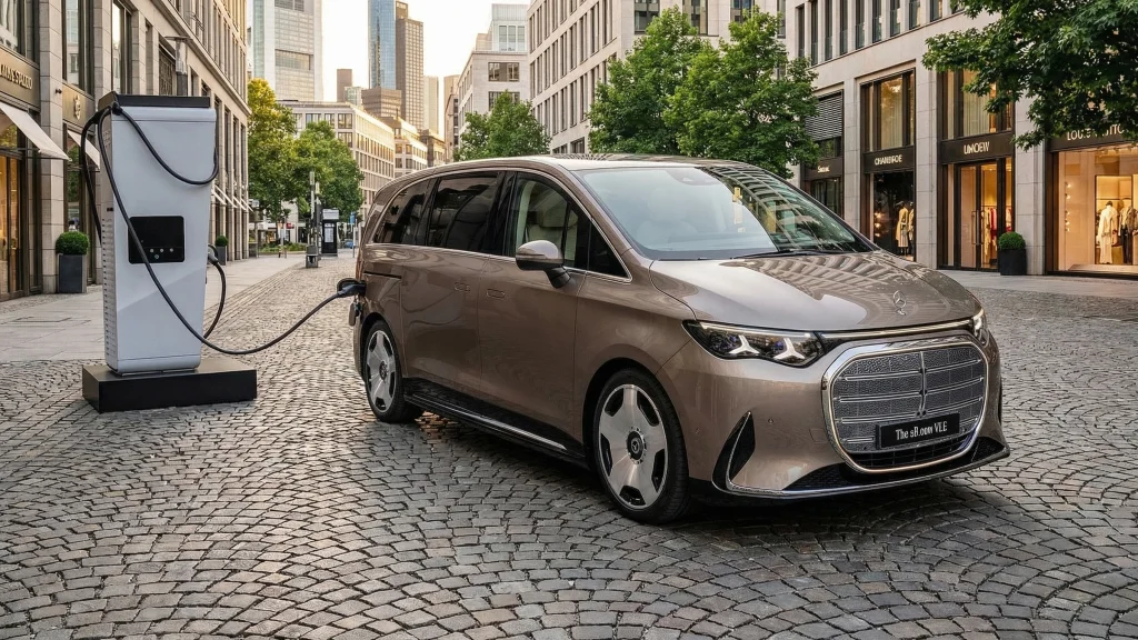 Mercedes VLE: 700km Range Electric Luxury Van Specs