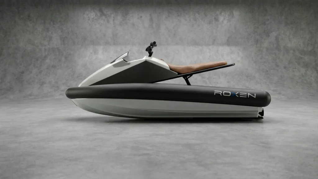 Roxen Electric Jet Ski: 205 Lbs, Production 2026